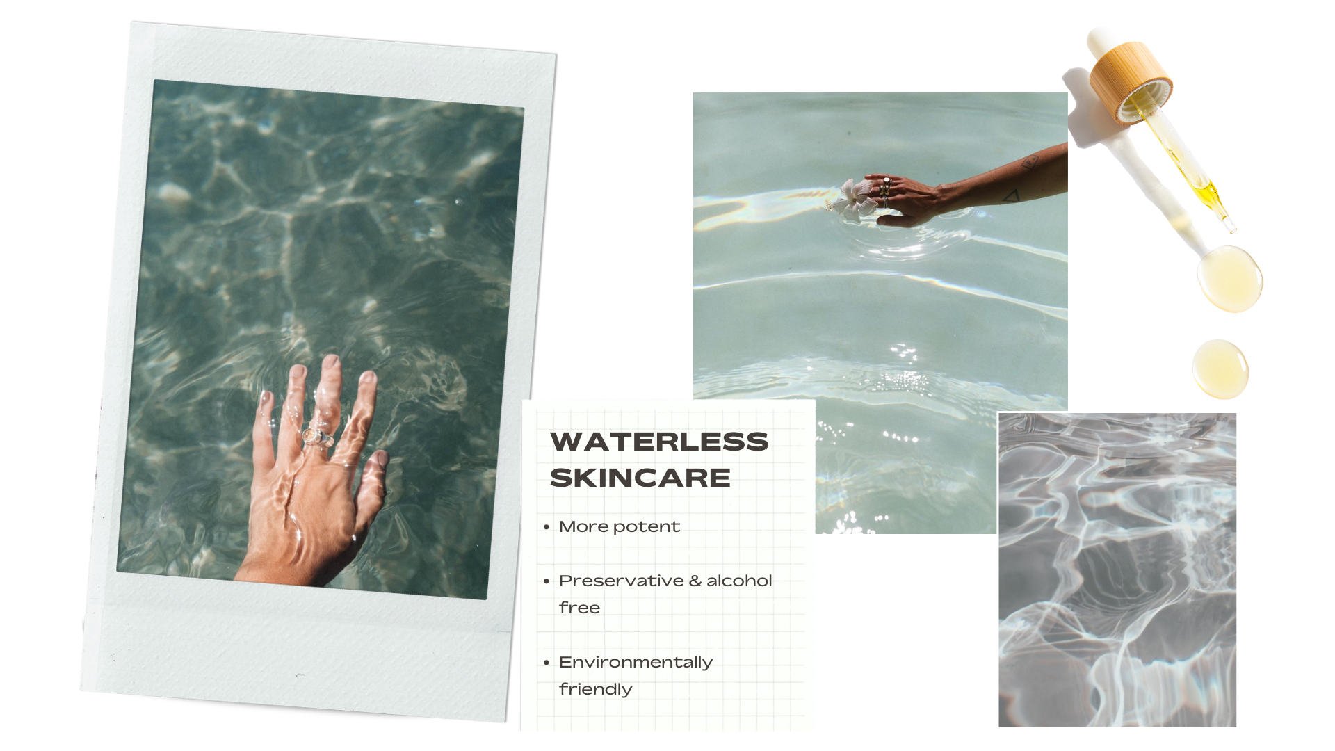 The benefits of waterless skincare